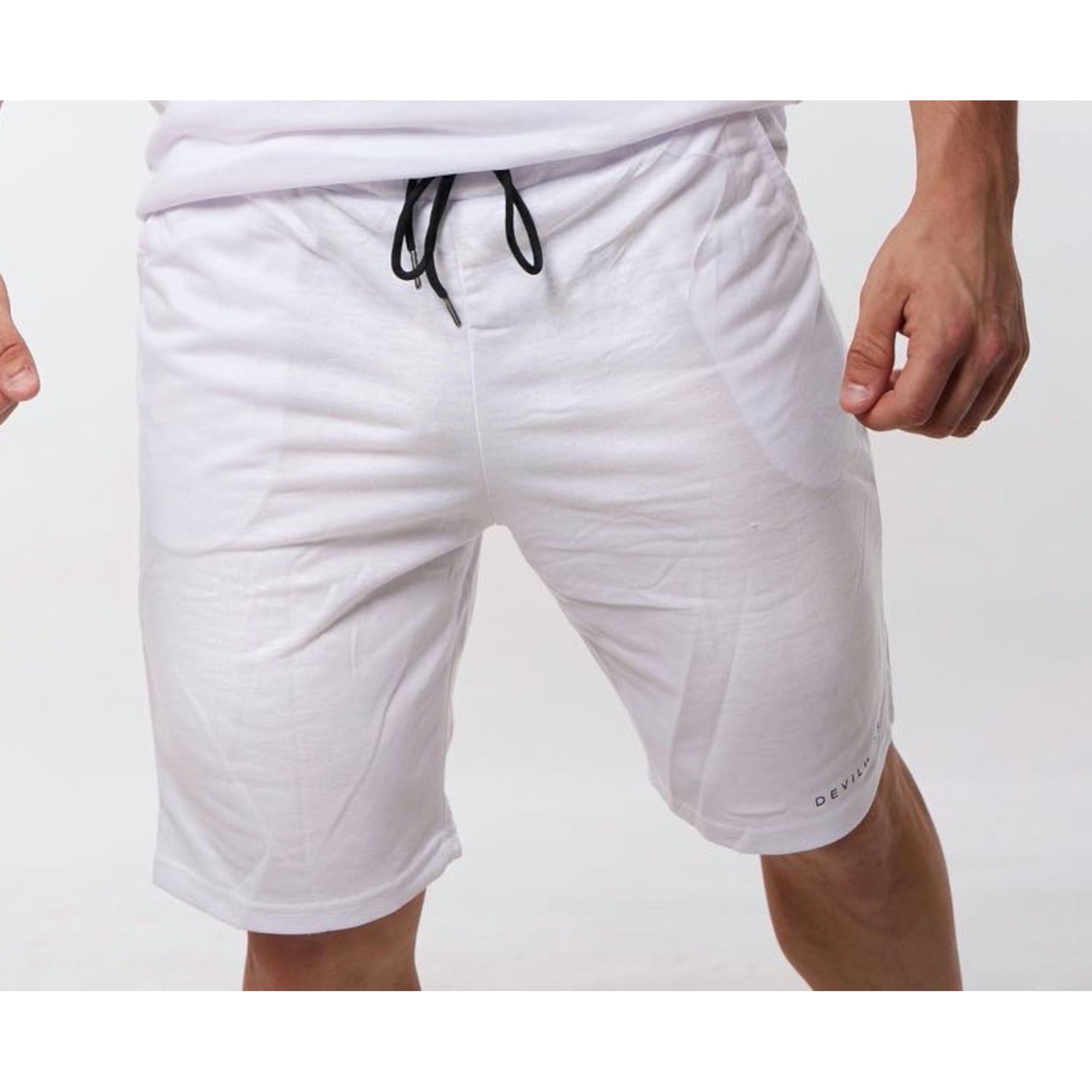 White Mens Shorts – Angel Fit Apparel
